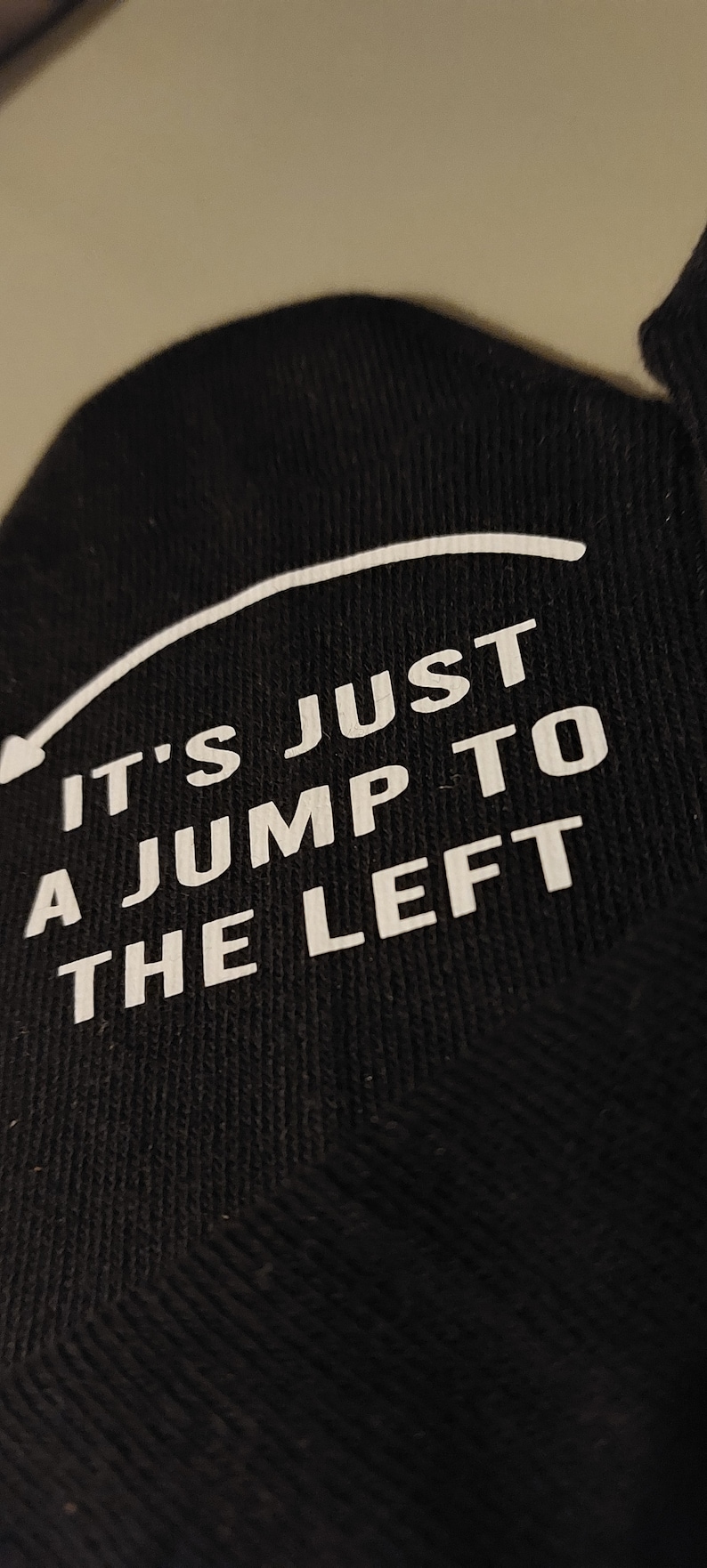 Musical Socks, It's Just A Jump to the Left Socks, Time Warp Printed ...