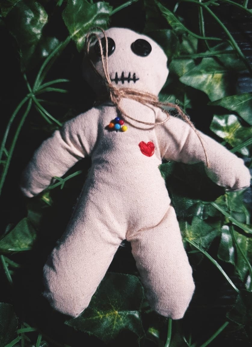 Custom Voodoo Doll/poppet Doll Handmade Cotton Stuffed With - Etsy