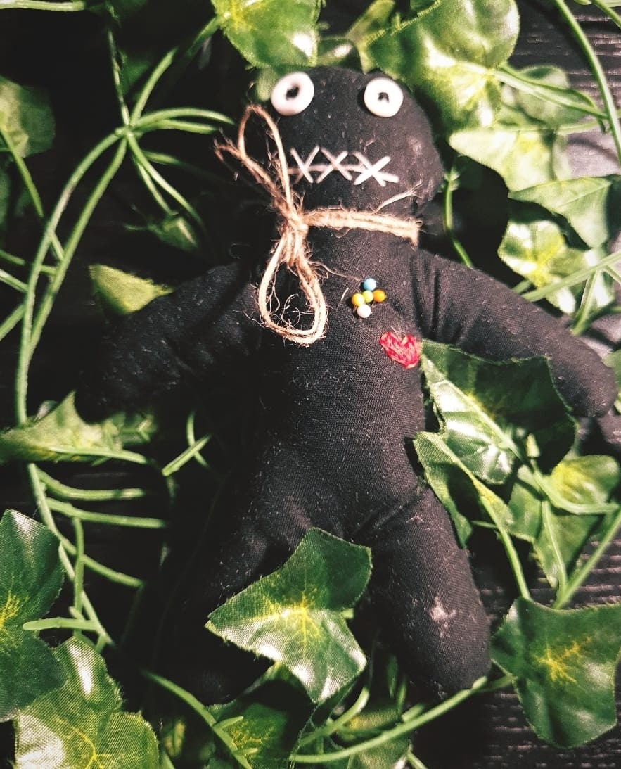 Custom Voodoo Doll/poppet Doll Handmade Cotton Stuffed With - Etsy