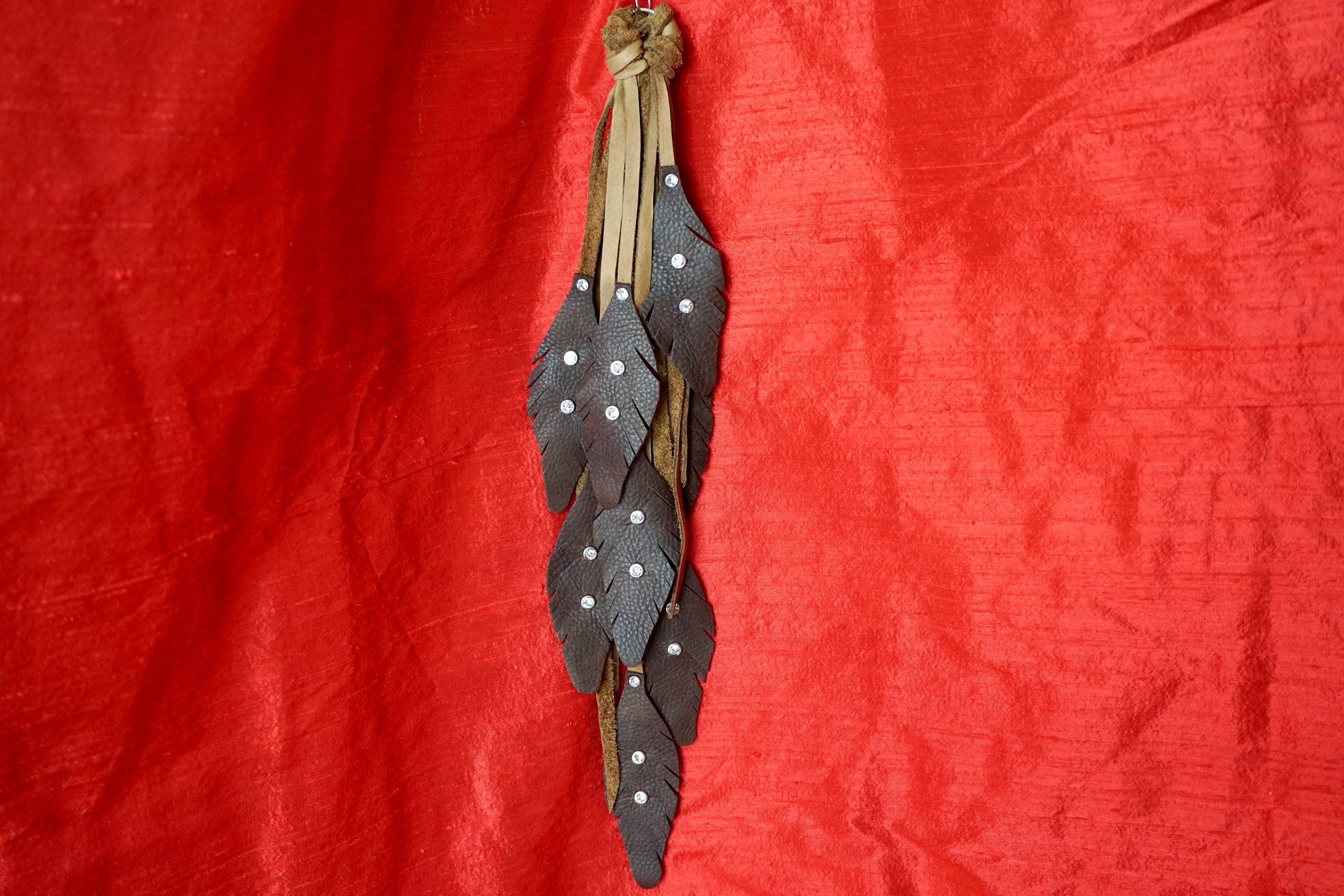Leather Purse Tassel,leather Purse Charm,leather Bag Charm,leather Bag ...