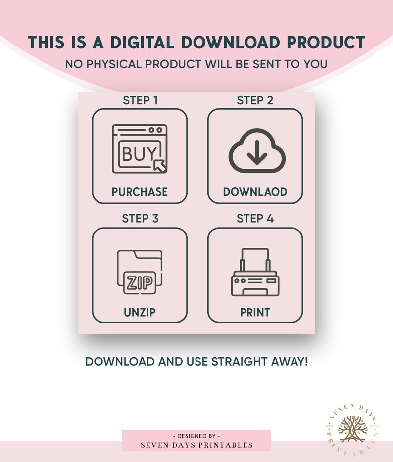 Habit Tracker Printable, Daily Habit Tracker, Monthly Circle Habit ...