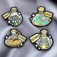 Spirited Away | Sootsprites | No Face Pins - Etsy
