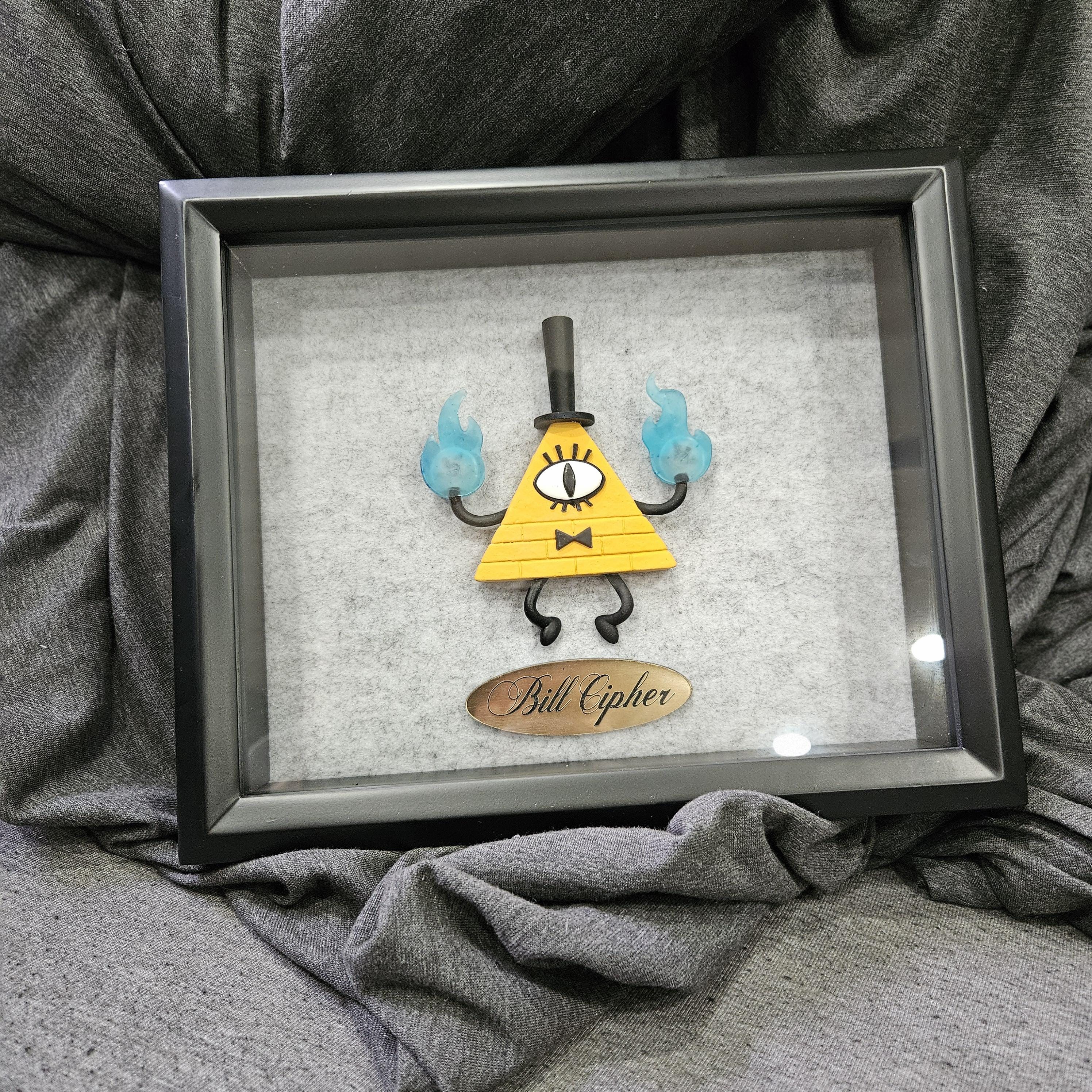 Gravity Falls Bill Statue Gravity Falls Bill Cipher Statue Etsy