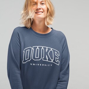 Duke Unisex Sweatshirt Duke University Duke Crewneck Duke Sweater Duke ...