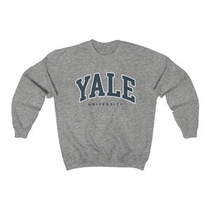 Yale Unisex Sweatshirt Yale University Yale Crewneck Yale Sweater Yale ...