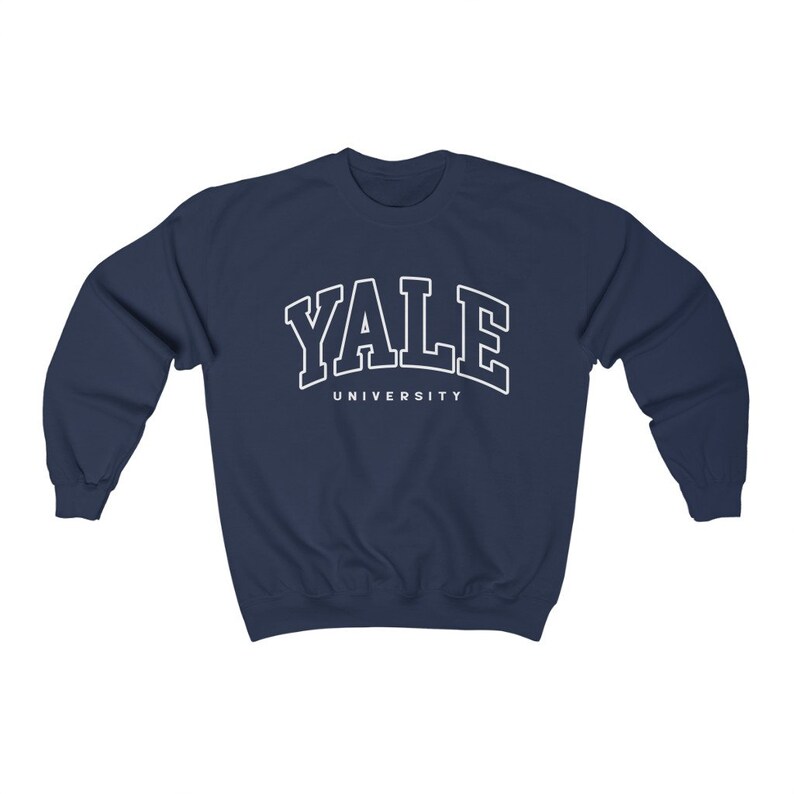 Yale Unisex Sweatshirt Yale University Yale Crewneck - Etsy