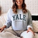 Yale Unisex Sweatshirt Yale University Yale Crewneck Yale Sweater Yale ...