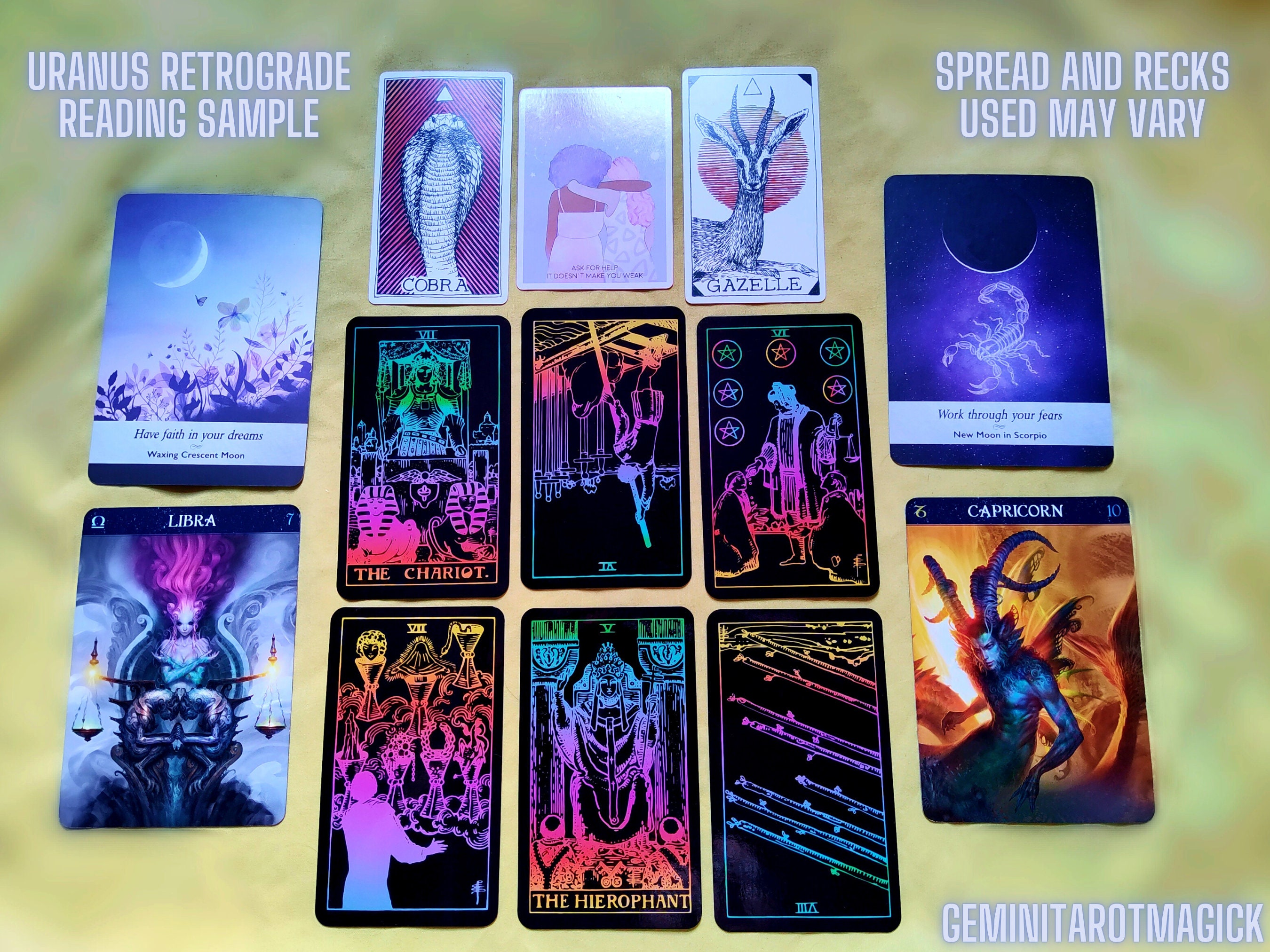 Uranus Retrograde Tarot Reading in Depth Video / Audio Reading ...