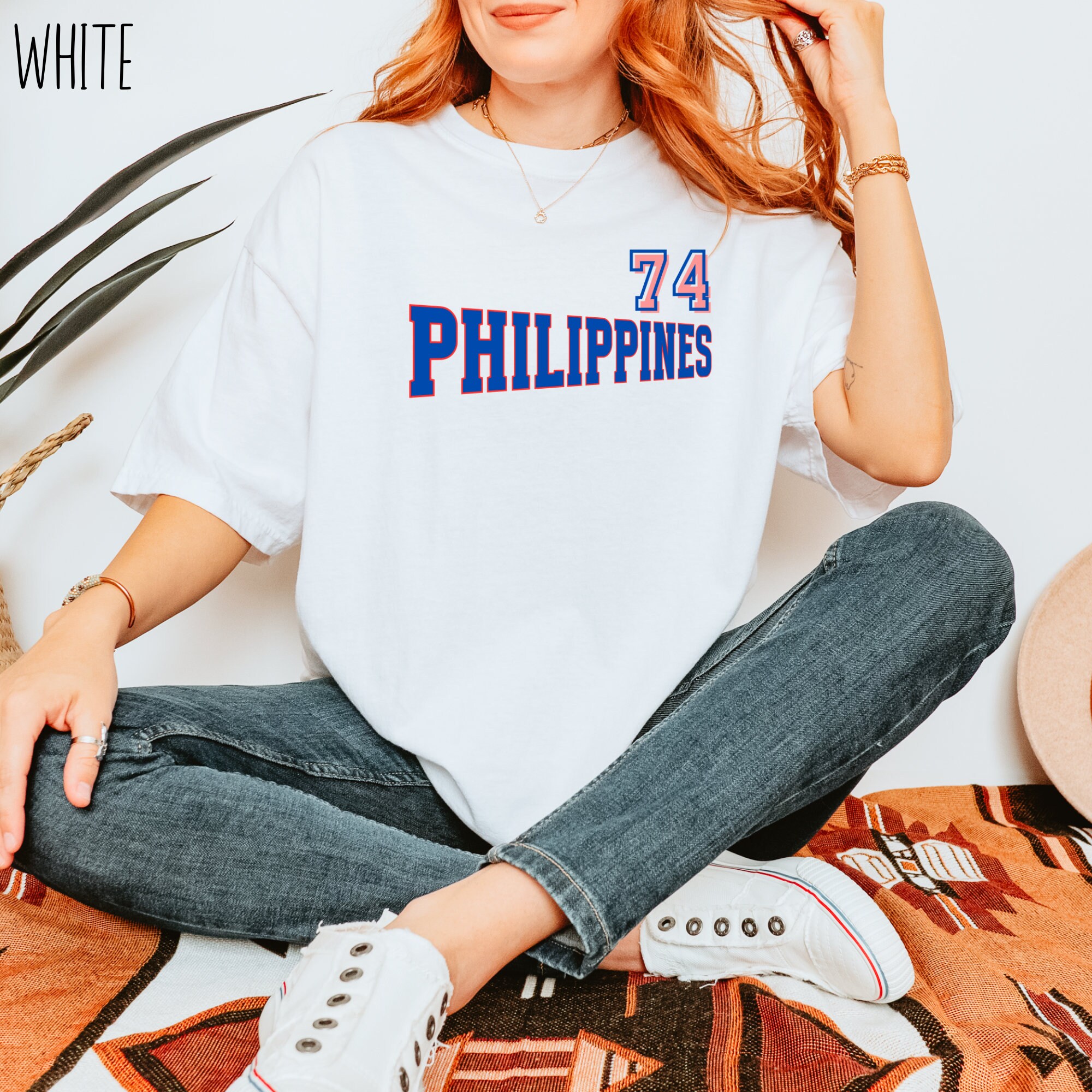 Custom Philippines Birth Year Comfort Color Shirt for Philippine Mom ...