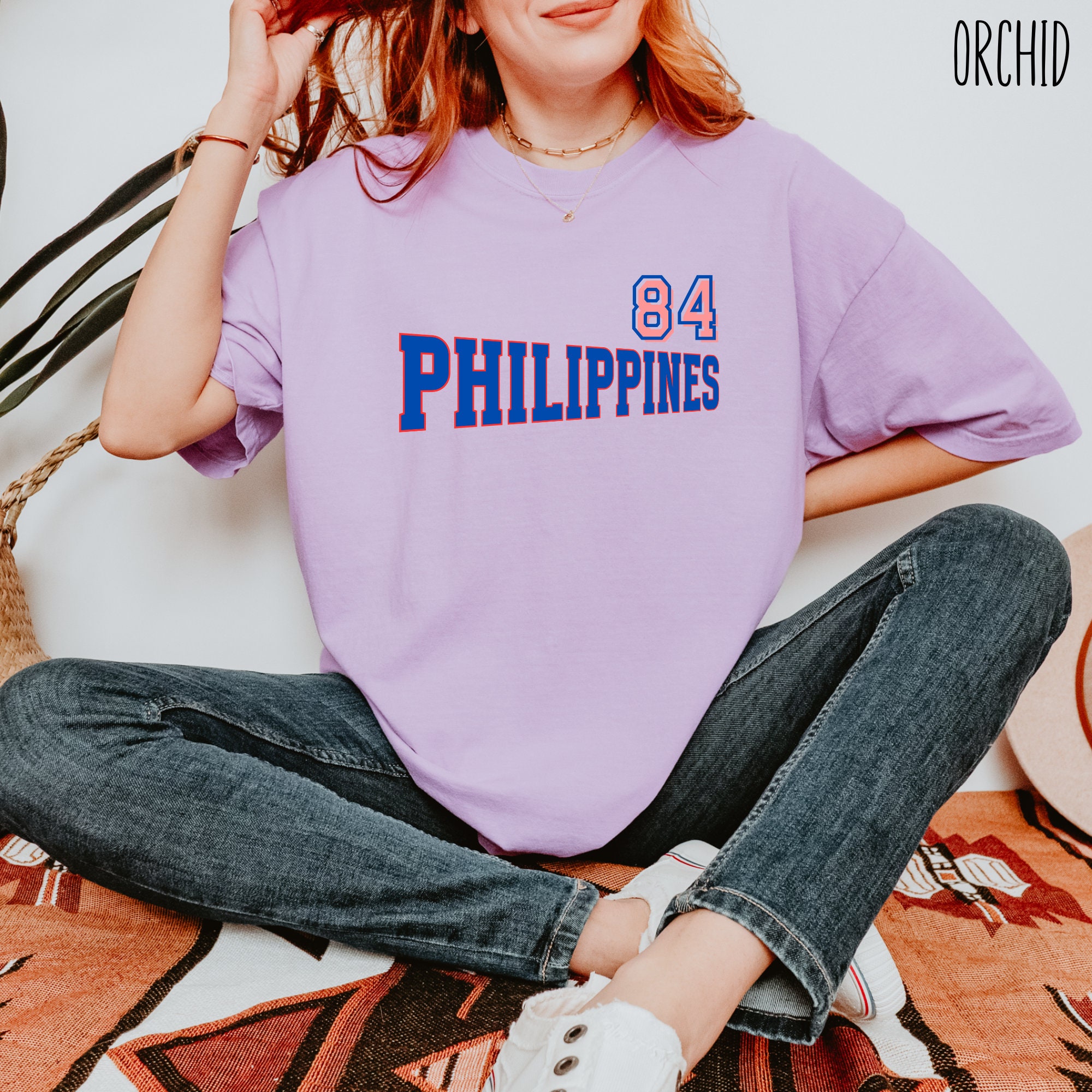 Custom Philippines Birth Year Comfort Color Shirt for Philippine Mom ...