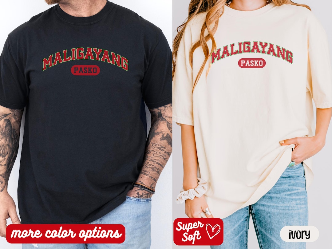 Merry Christmas Maligayang Pasko Shirt Filipino Tagalog Christian ...