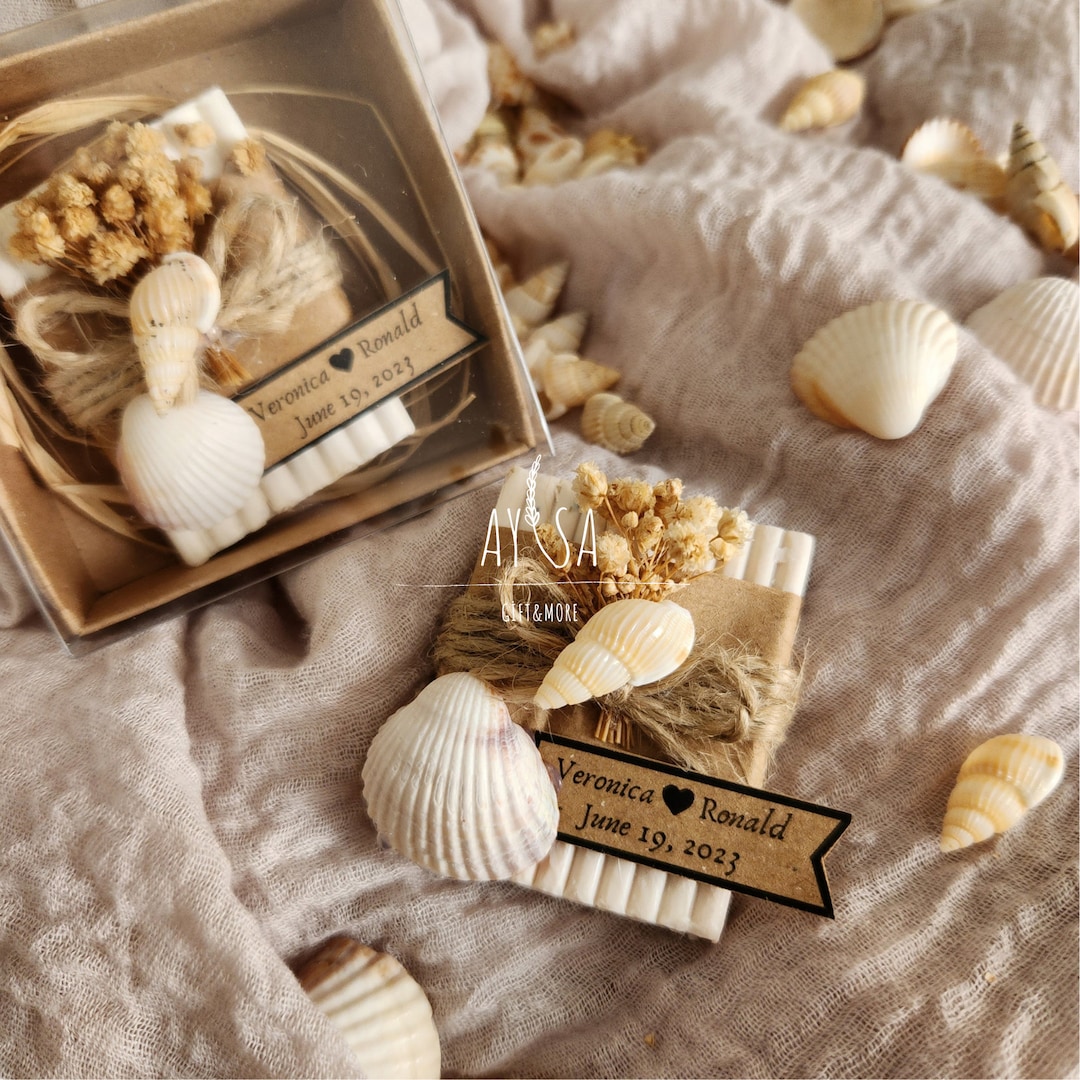 Custom Beach Wedding Favors, Beach Ocean Bridal Shower, Beach Wedding ...