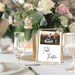 Editable Wedding Table Numbers With Photo-canva Template, Printable ...