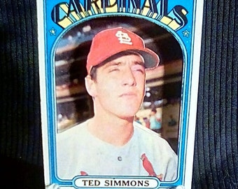 Ted Simmons Card | Etsy