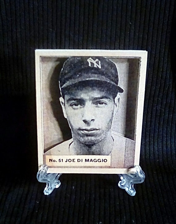 Joe Dimaggio Rookie Baseball Card
