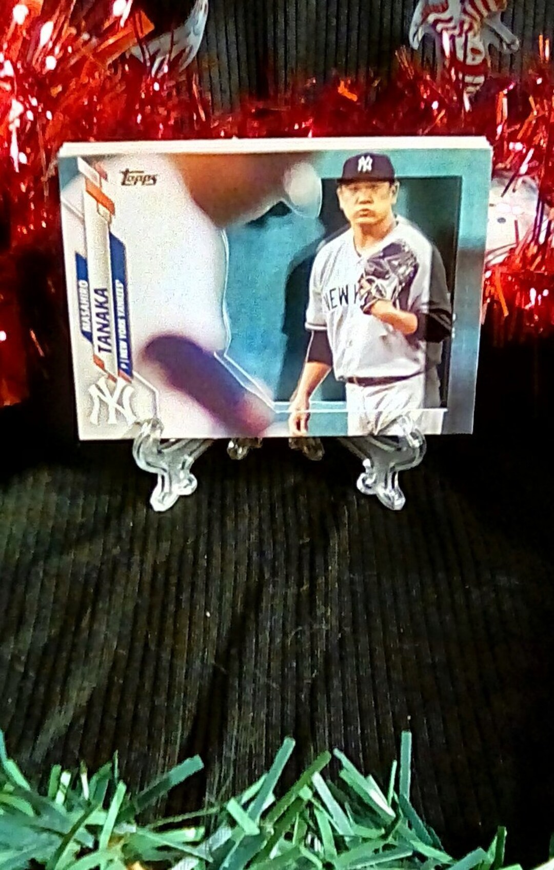 Awesome Tri-level 3D Baseball Card of Yankees All-star Pitcher Masahiro ...