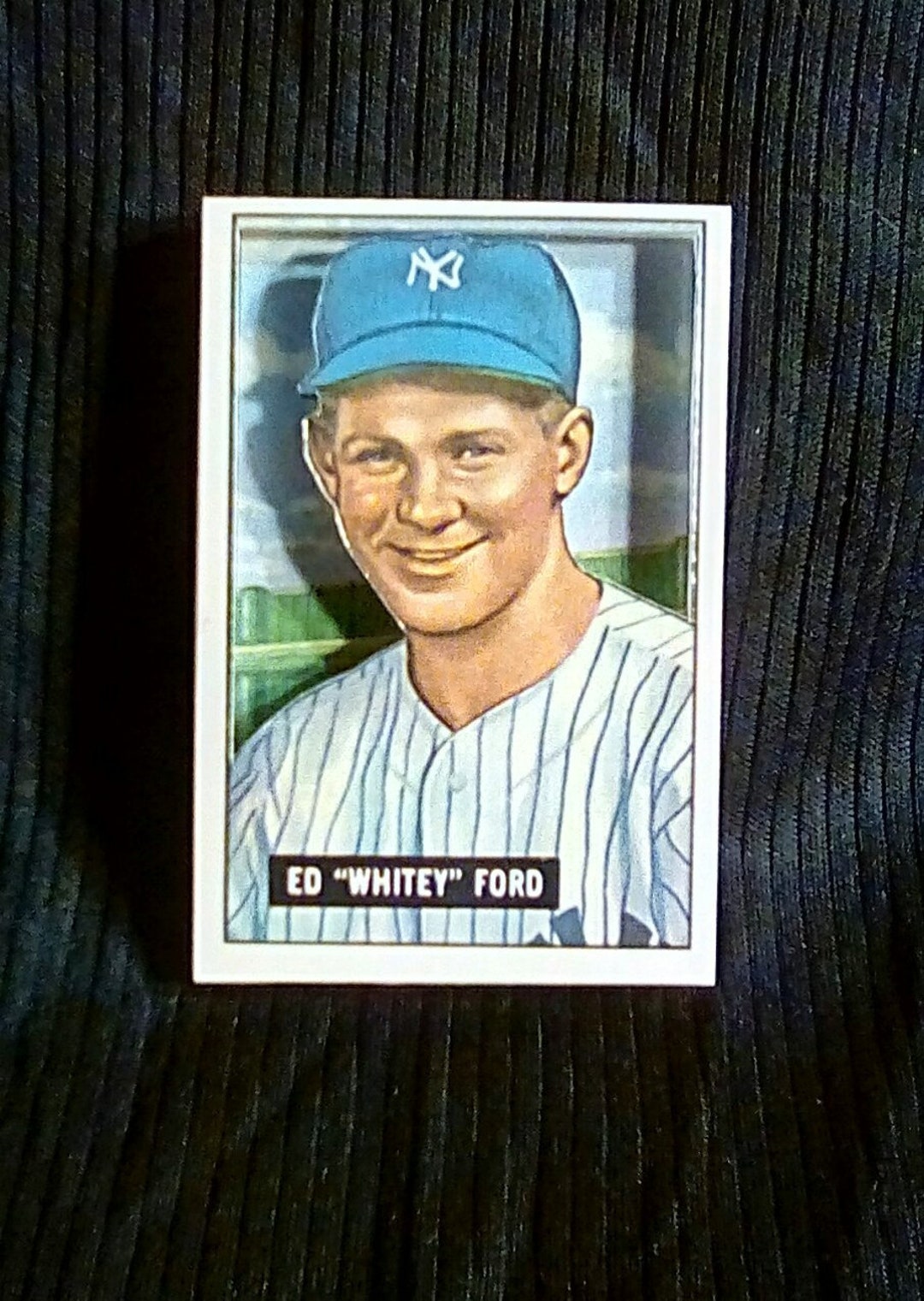 Beautiful 3D Baseball Card of New York Yankees Iconic Hall of Fame ...