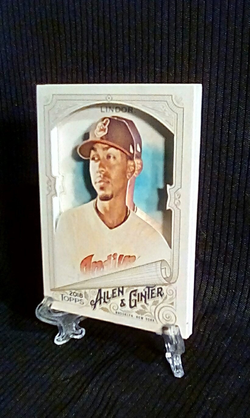 Awesome Handcrafted 3D Baseball Card of Cleveland Indians - Etsy