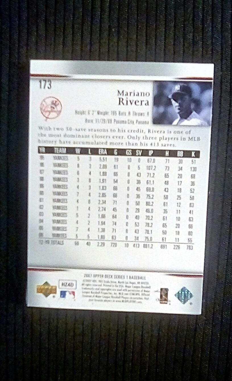 Awesome 3D Baseball card of Yankees Hall of Fame pitcher | Etsy