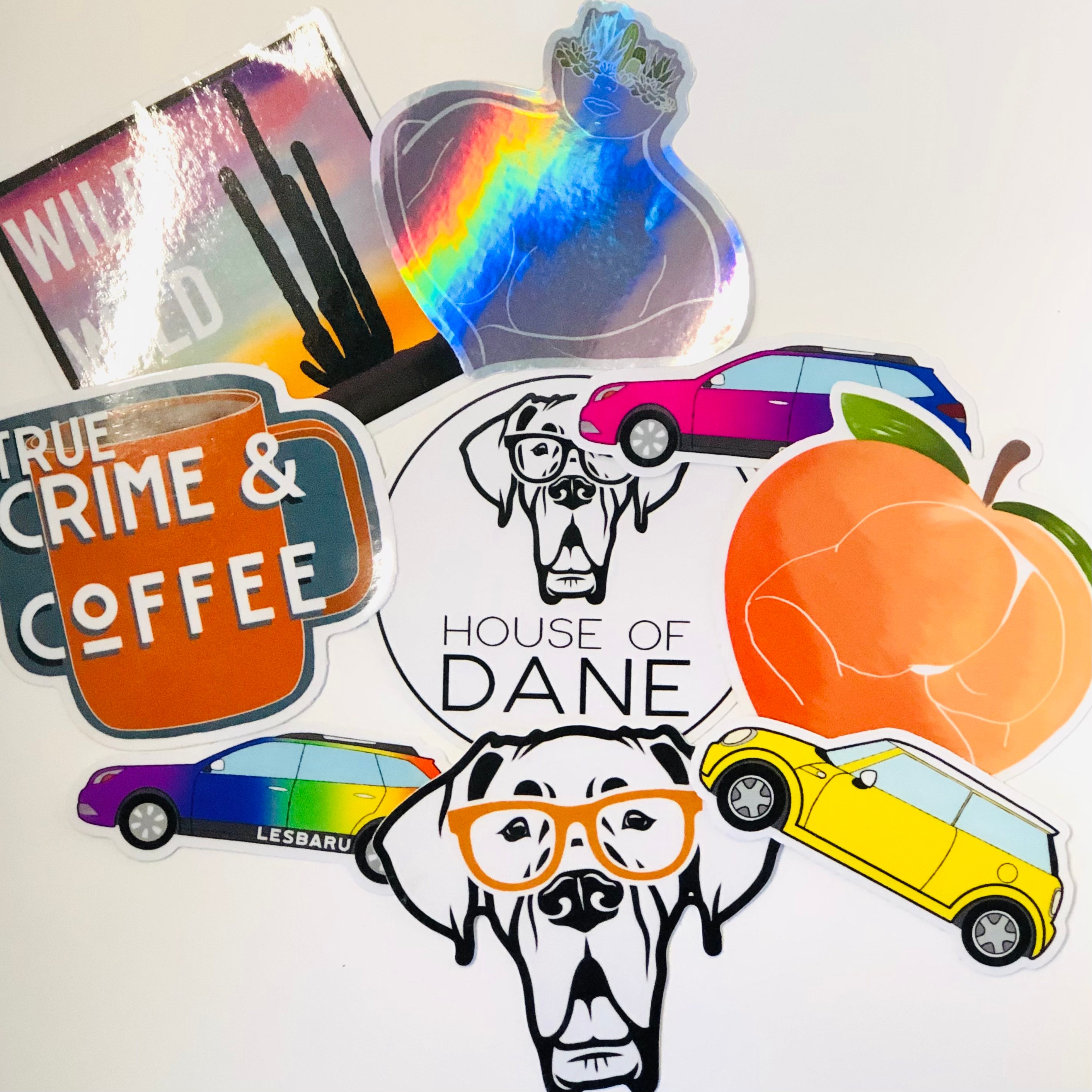 True Crime & Coffee Vinyl Sticker - Etsy UK
