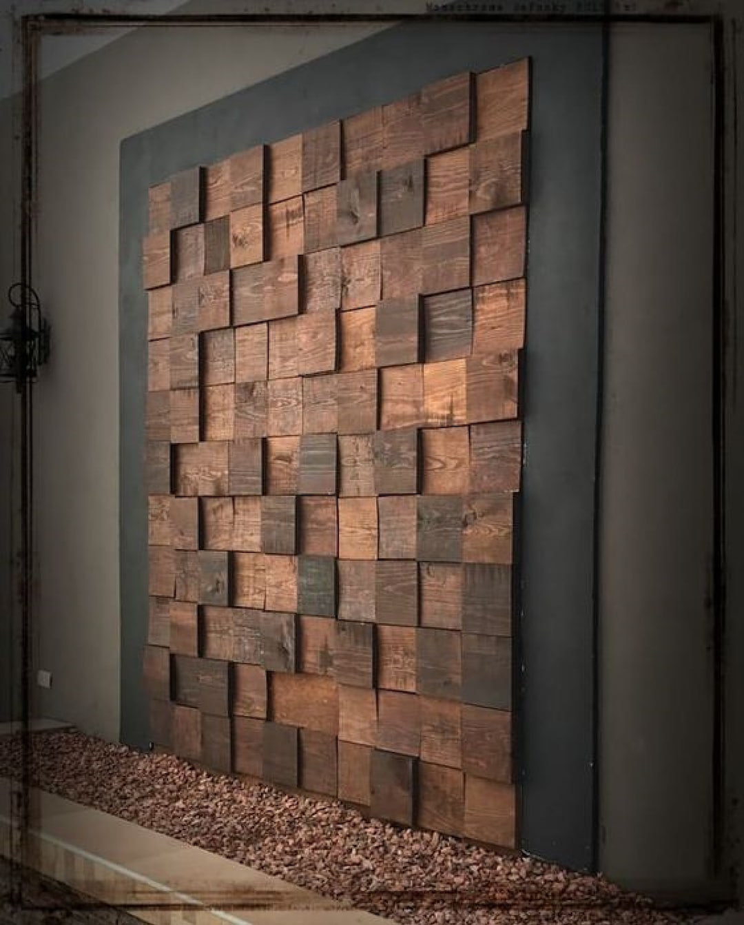 Barnwood Wood Panel Shelf - Etsy