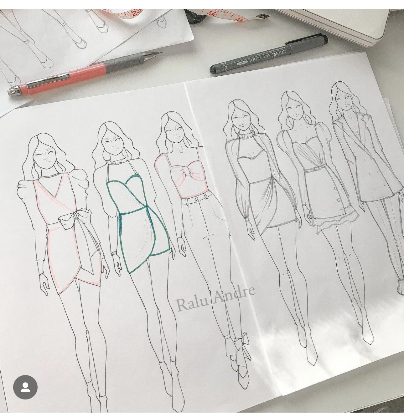 Fashion Croquis / Fashion Templates / Female Poses /female Templates ...