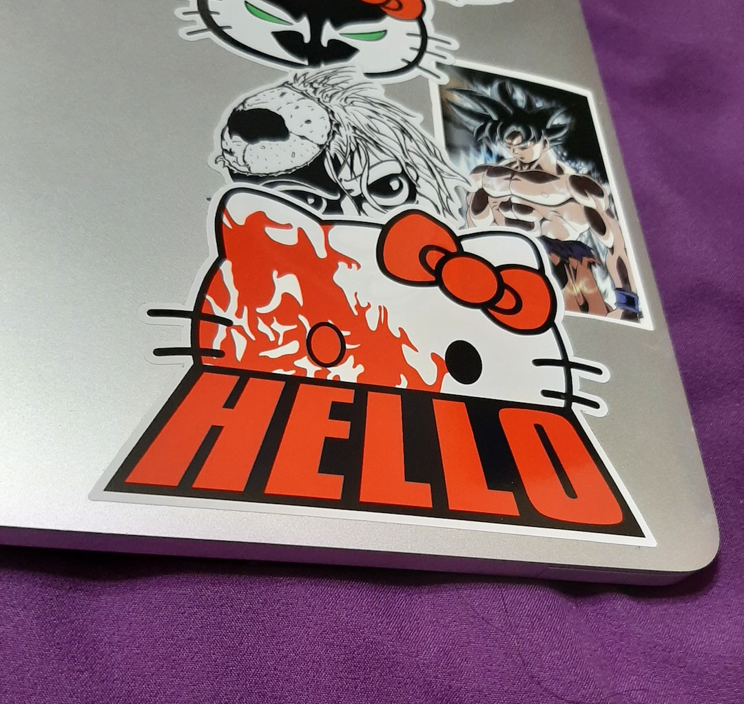 Hello Zombie 4" Vinyl Sticker - Etsy