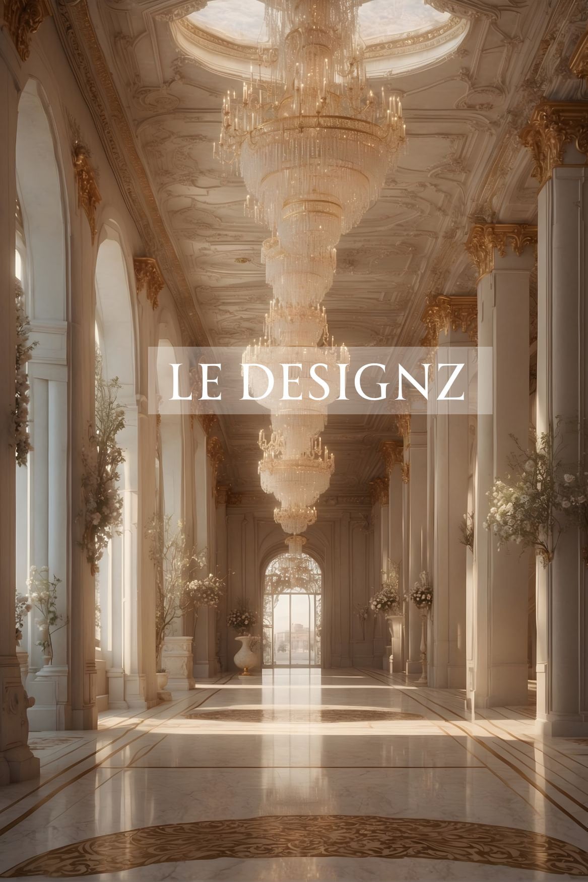 Luxury Palace Hall Way Digital Backdrop, Maternity & Family Digital ...