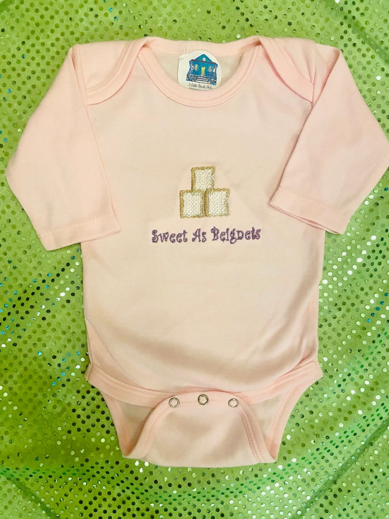 Sweet as Beignets for Girls Onesie/tshirt - Etsy