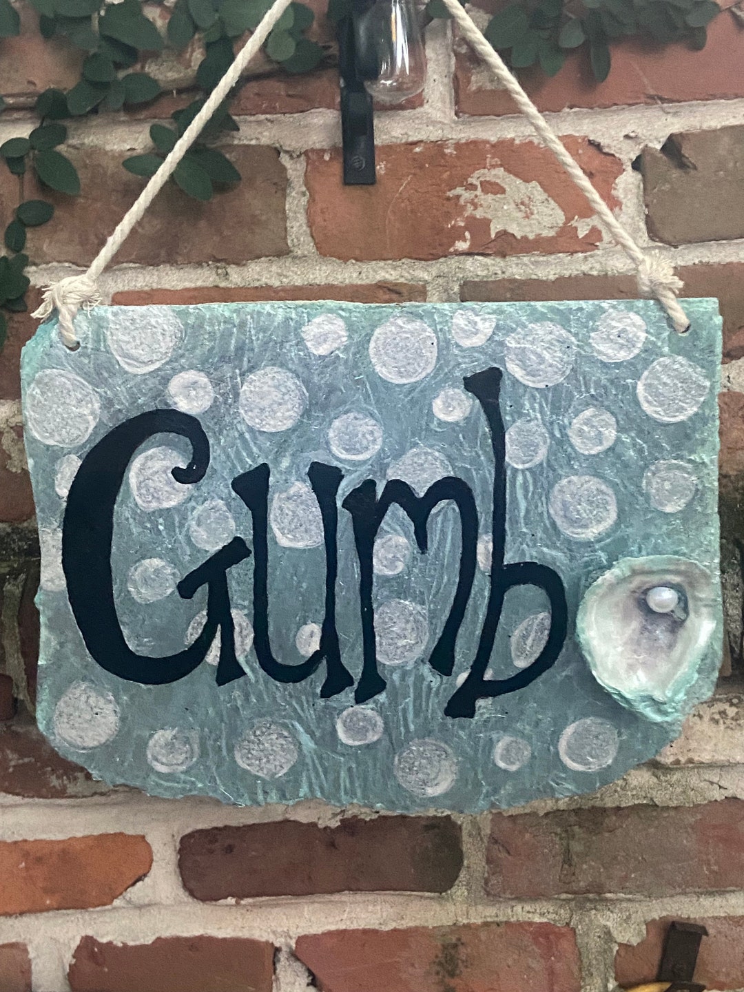 Gumbo Hand Painted Oyster Decor - Etsy