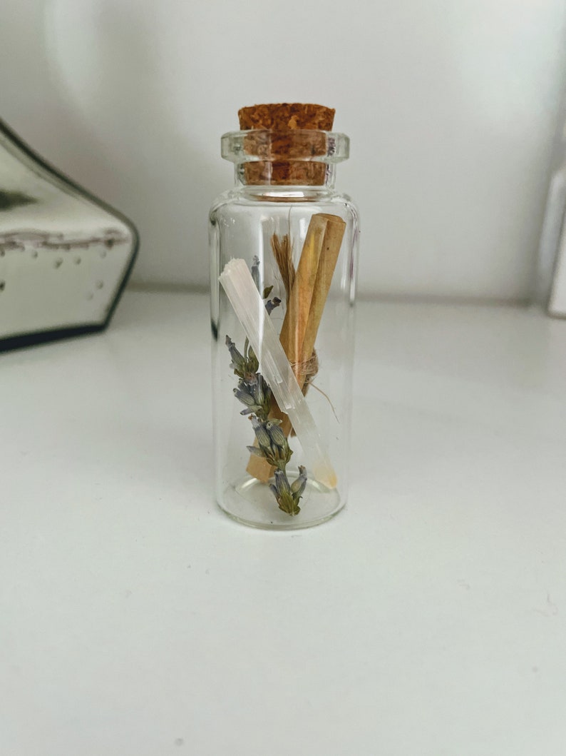 Wishing Jar Glass Bottle for Wishes Comes With Crystal of - Etsy