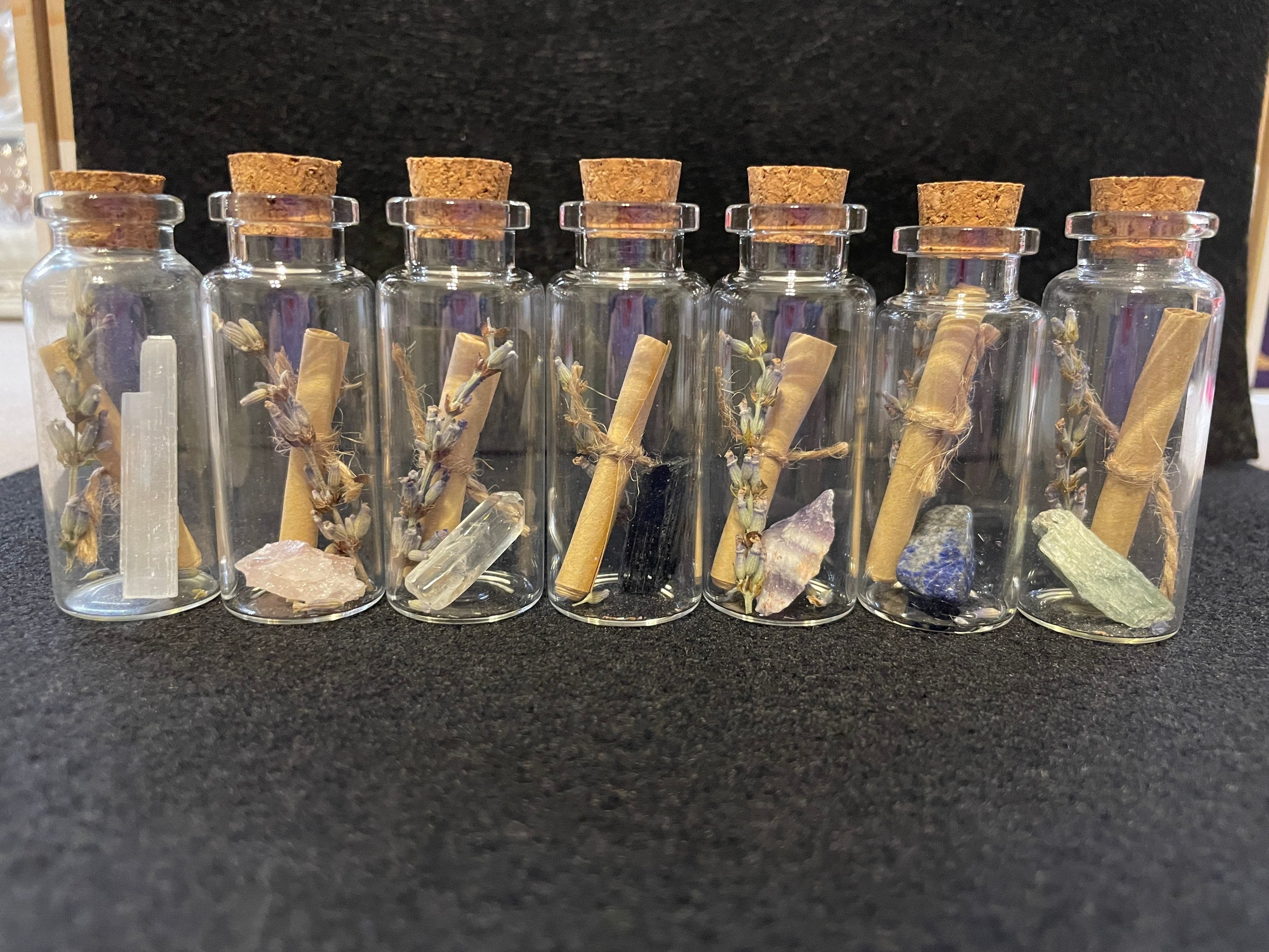 Wishing Jar Glass Bottle for Wishes Comes With Crystal of - Etsy