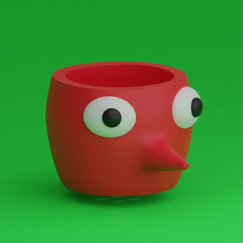 Pikmin Planter Pots 3D Printed - Etsy