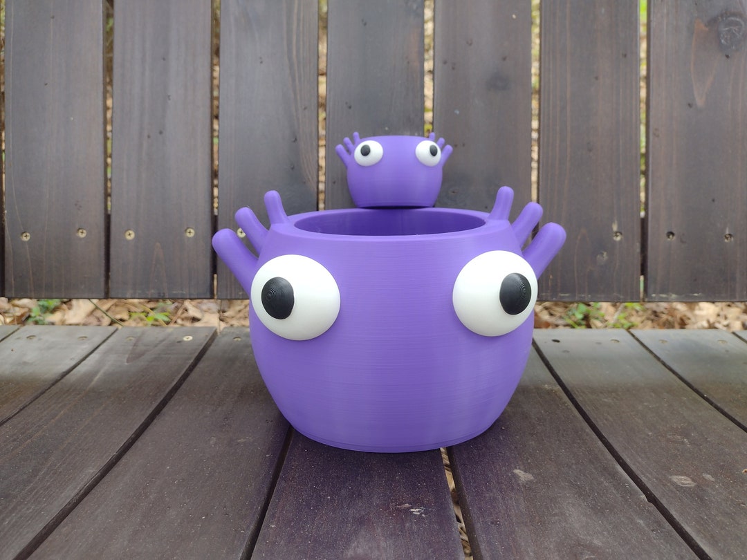 Purple Pikmin Planter - Etsy