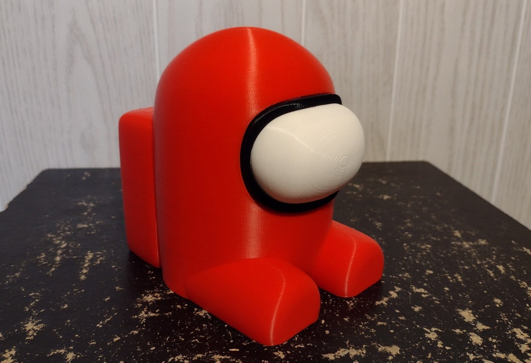 Among Us Sitting Shelf Decor Bookend Personalized Gift for Readers - Etsy