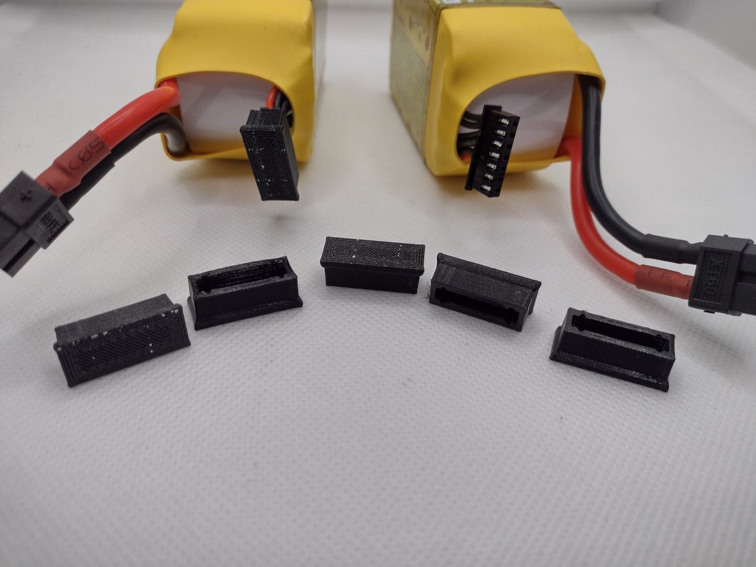 FPV 6S Balance Lead Cover 5pcs Flexible Cable Cap Balance Connector ...