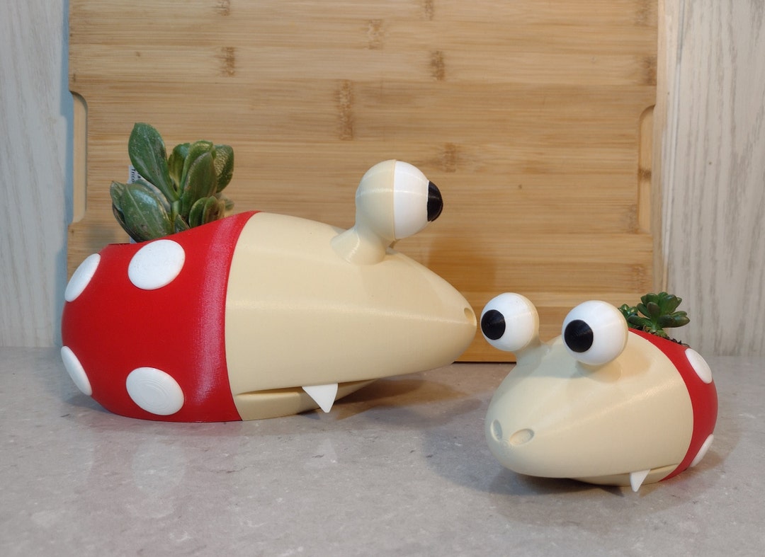 Bulbmin Pikmin Planter Bulborb Plant Pot Succulent Container - Etsy