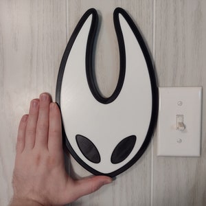 Hollow Knight Sign Hollow Knight Logo Hornet Wall Decor Silksong ...