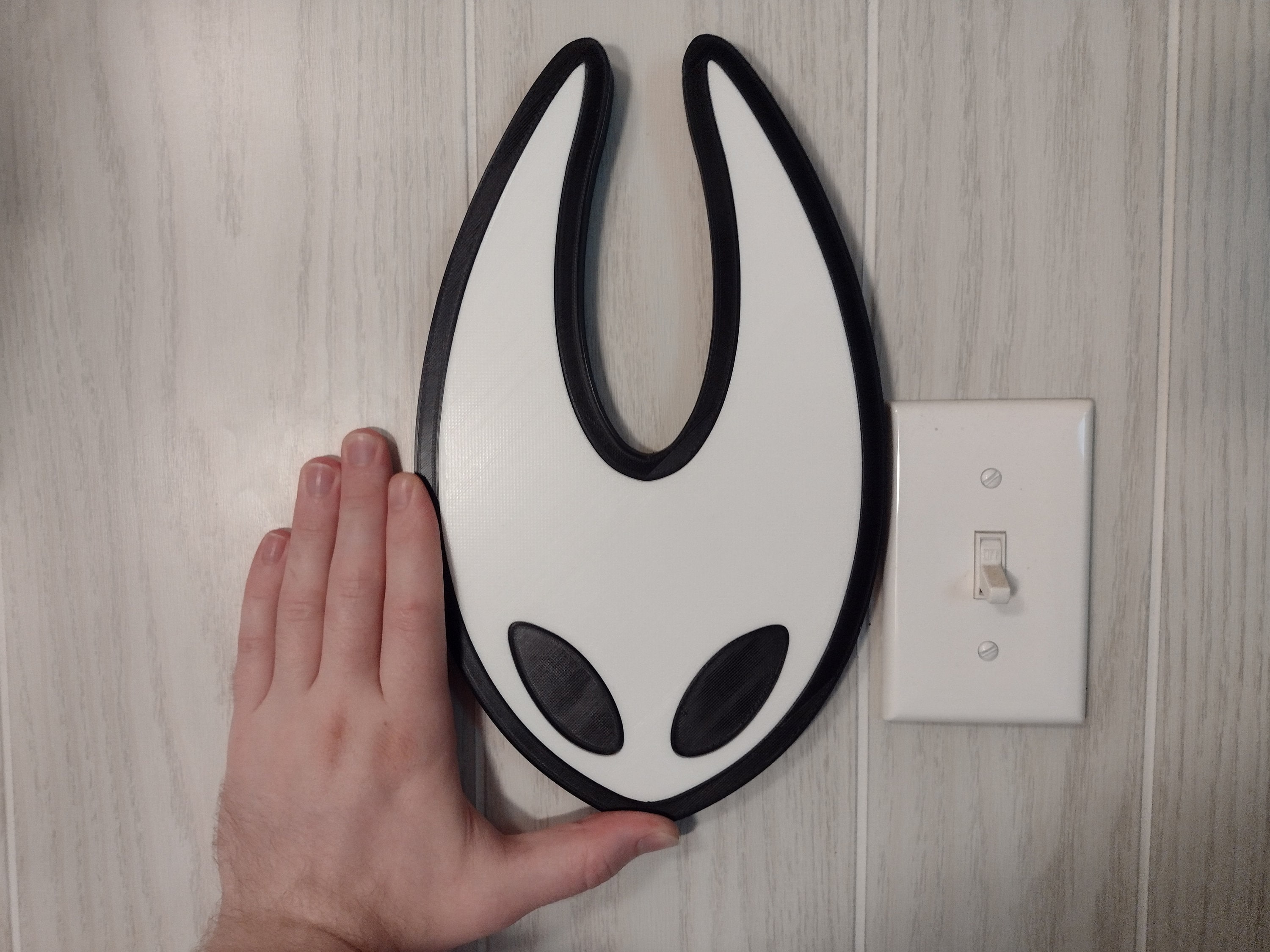 Hollow Knight Sign Hollow Knight Logo Hornet Wall Decor Silksong ...