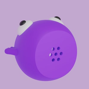 Purple Pikmin Planter 3D Model - Etsy