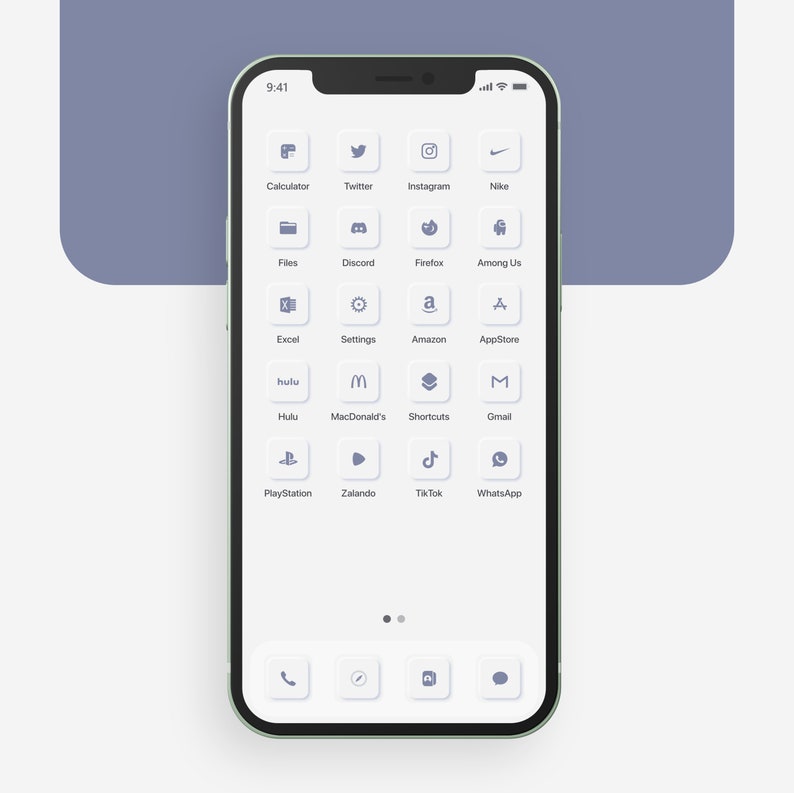 140+ Pro Ios Neumorphism Icon Set | iPhone App Covers | Aesthetic Icons ...