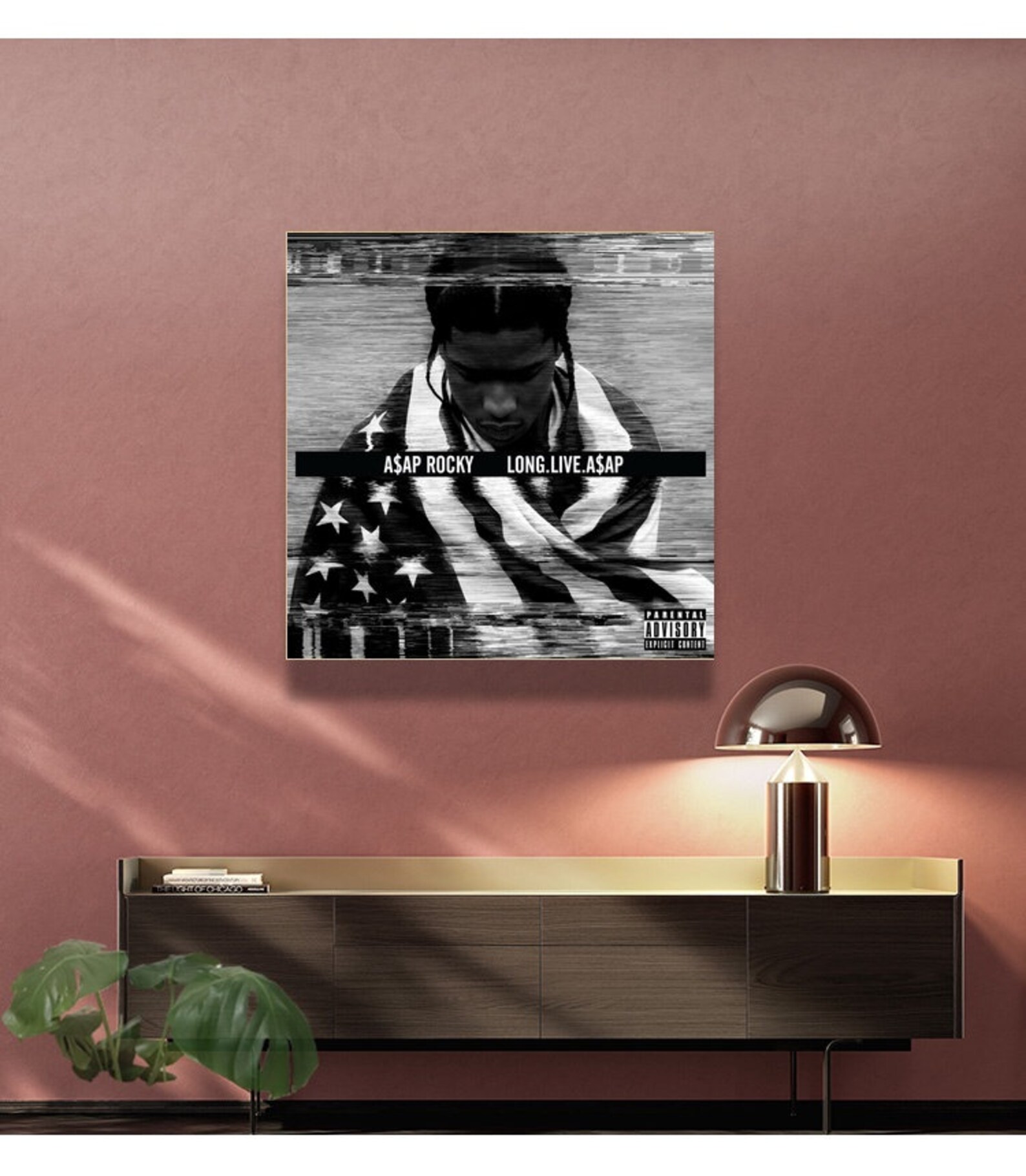 ASAP ROCKY Long Live ASAP Music Album Cover Canvas Poster No | Etsy