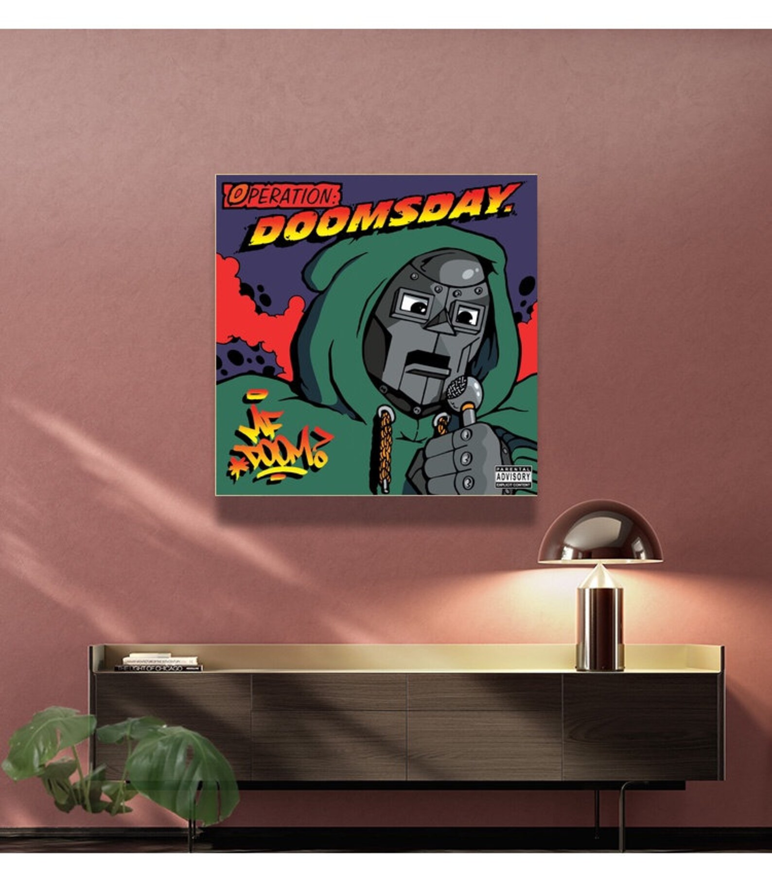 MF DOOM Operation Doomsday Music Album Cover Art Canvas Poster | Etsy