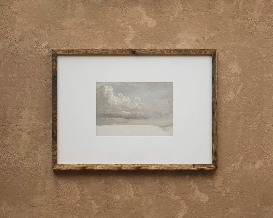 Large Vintage Muted Wall Art Muted Vintage Prints Antique | Etsy