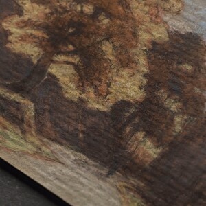 Autumn Warm Landscape Painting PRINTABLE / Rustic Muted Scenery Art ...