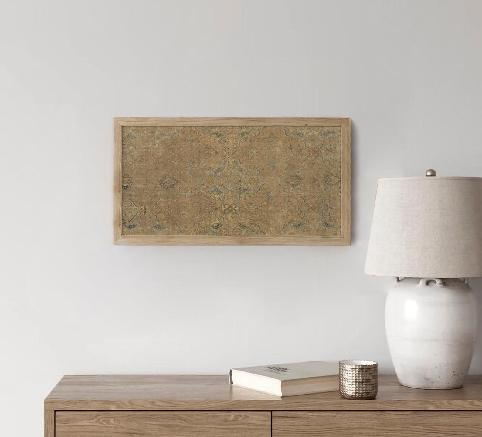 Panoramic Neutral Art Print / Long Tapestry Wall Art PRINTABLE ...