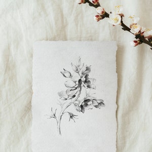 Vintage Sketch Art Printable Minimalist Antique Drawing - Etsy