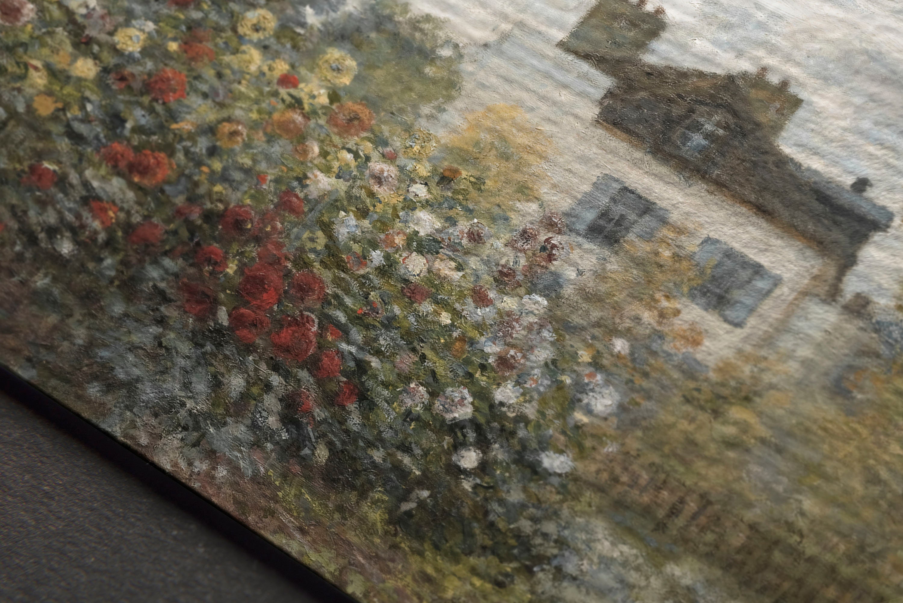 Panoramic Rustic Farmhouse Art Print / Floral Spring Wall Art - Etsy