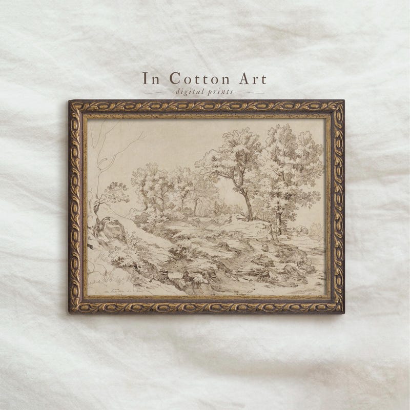 Large Country Landscape Art - Etsy UK