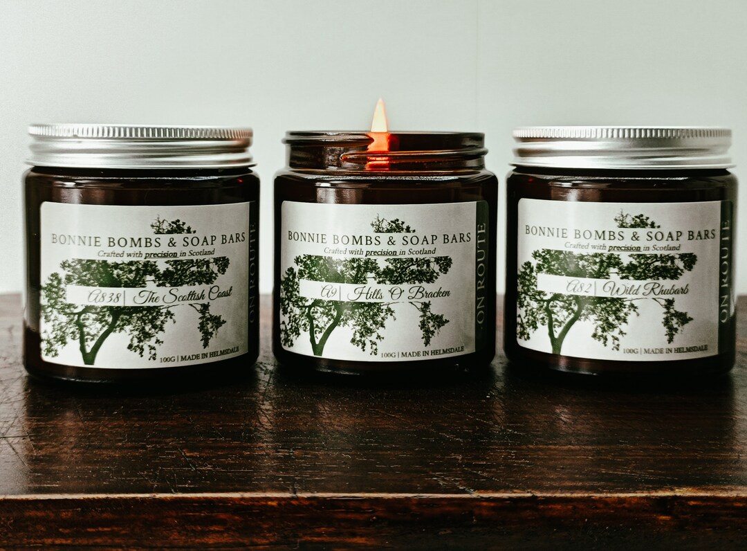 3 or 6 X Scottish Candle Collection Gift Set Scottish Gift Best Selling ...